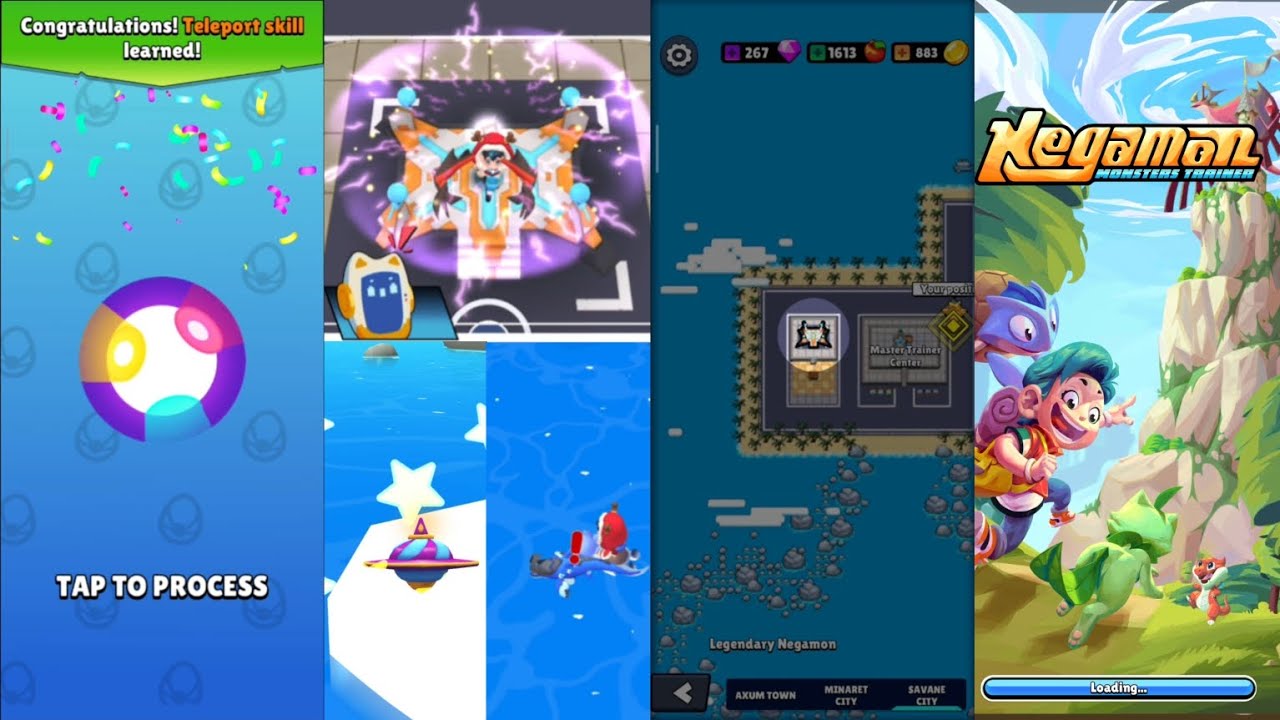 !! Negamon Monster Trainer !!!! Savane City !! !! Part 10 !! And New ...