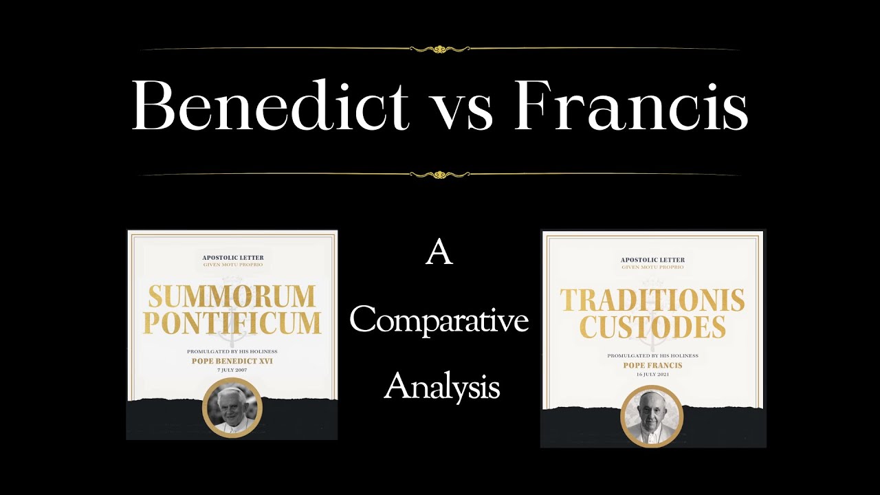 Benedict vs Francis? A Tale of Two Documents - YouTube