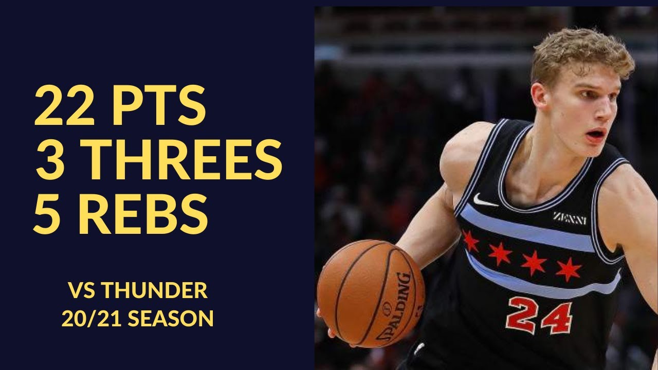 Lauri Markkanen 22 Pts 3 Threes 5 Rebs 2 Blks Highlights vs Thunder ...