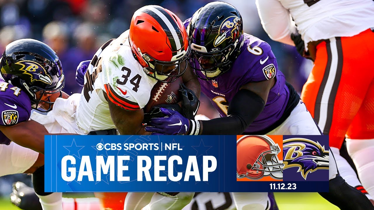 Browns pull off BIG COMEBACK win in Baltimore with BIG 2nd half | Game ...