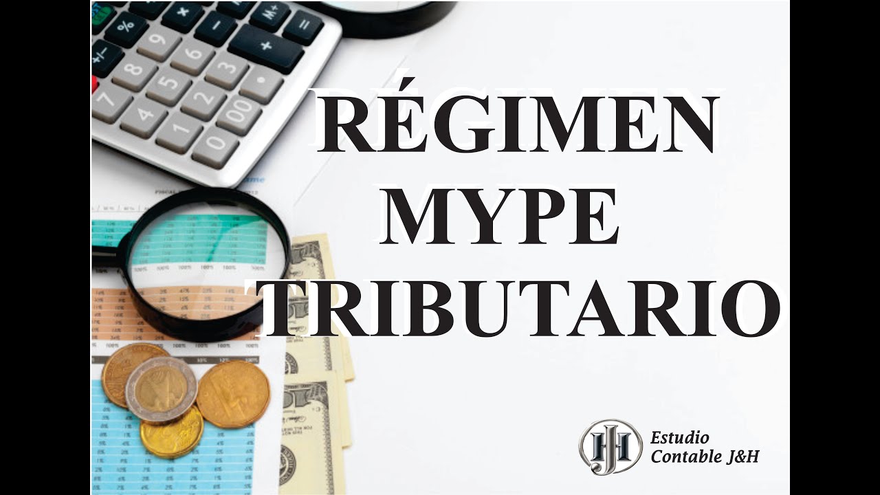Régimen Mype Tributario - 2020 - YouTube