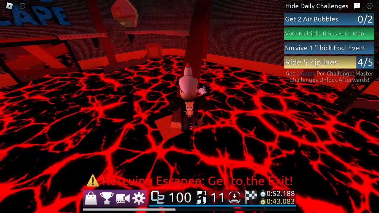 Roblox Flood Escape 2 gameplay - YouTube