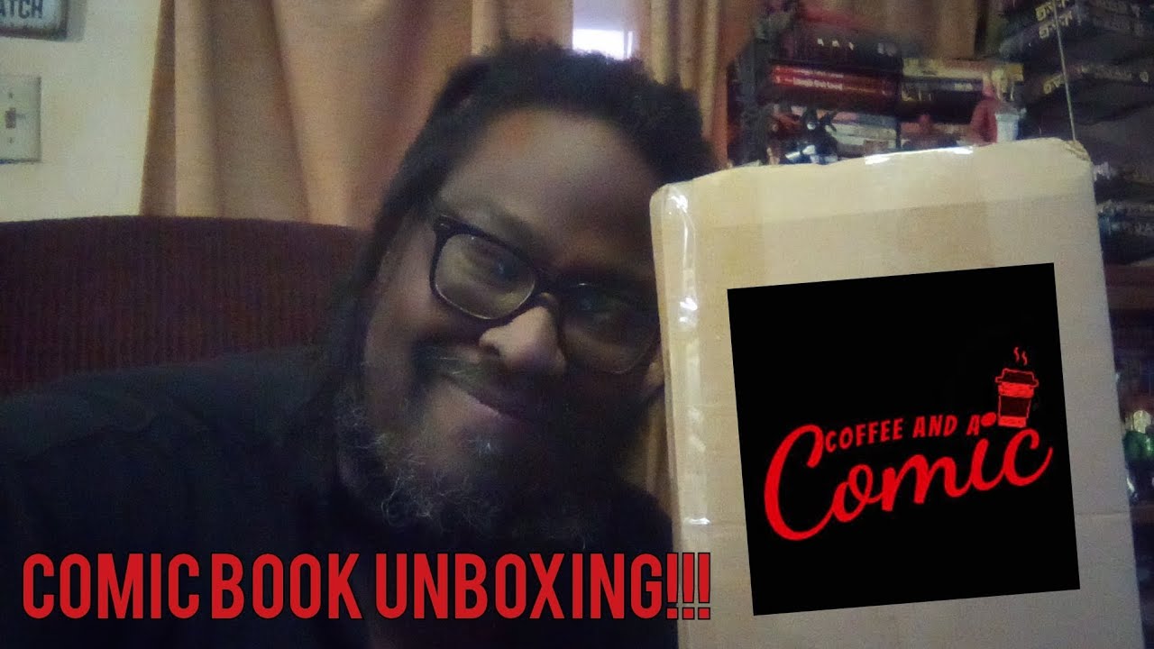 Weekly Comic Book Unboxing From Coffee And A Comic - YouTube