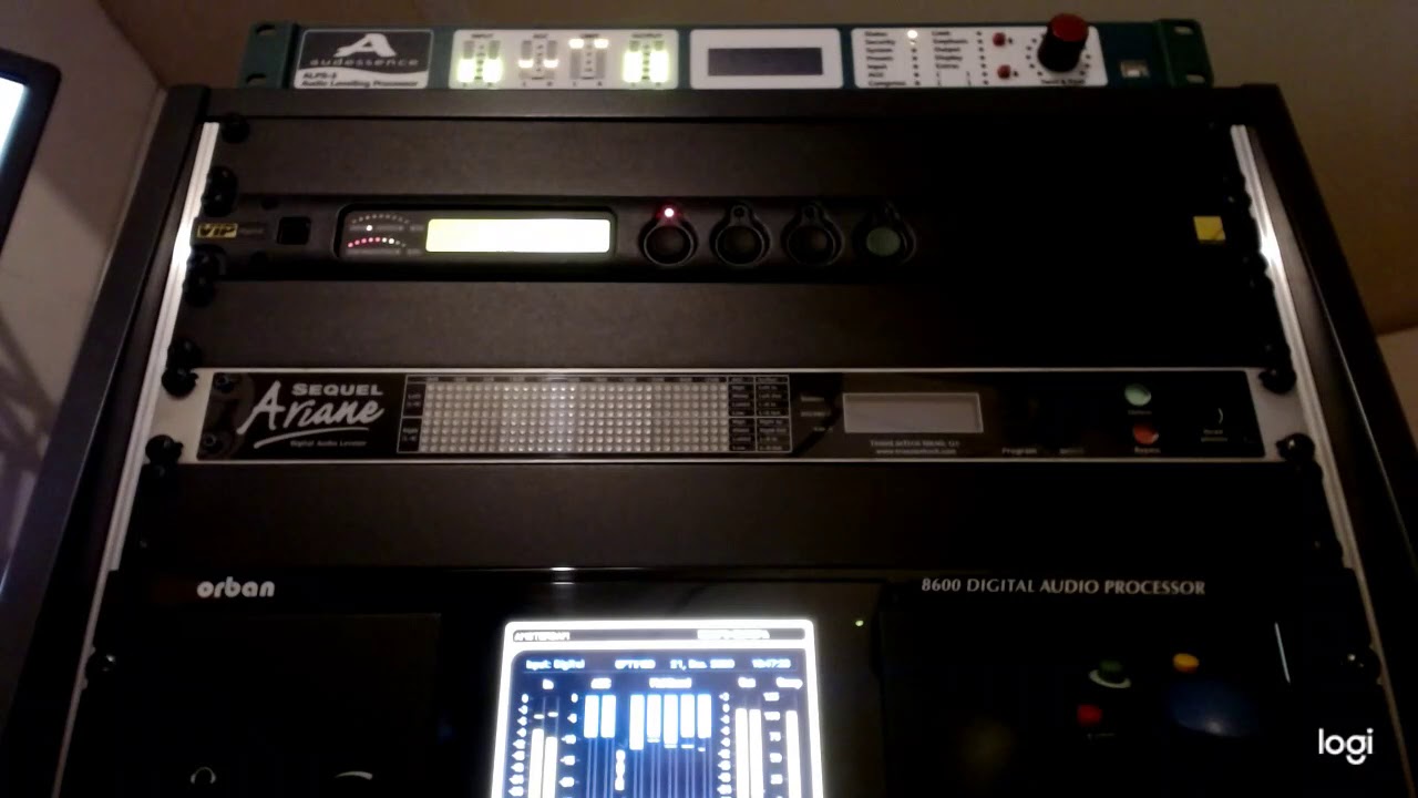 ORBAN OPTIMOD 8600HD & AUDESSENCE ALPS-2 96Khz - YouTube