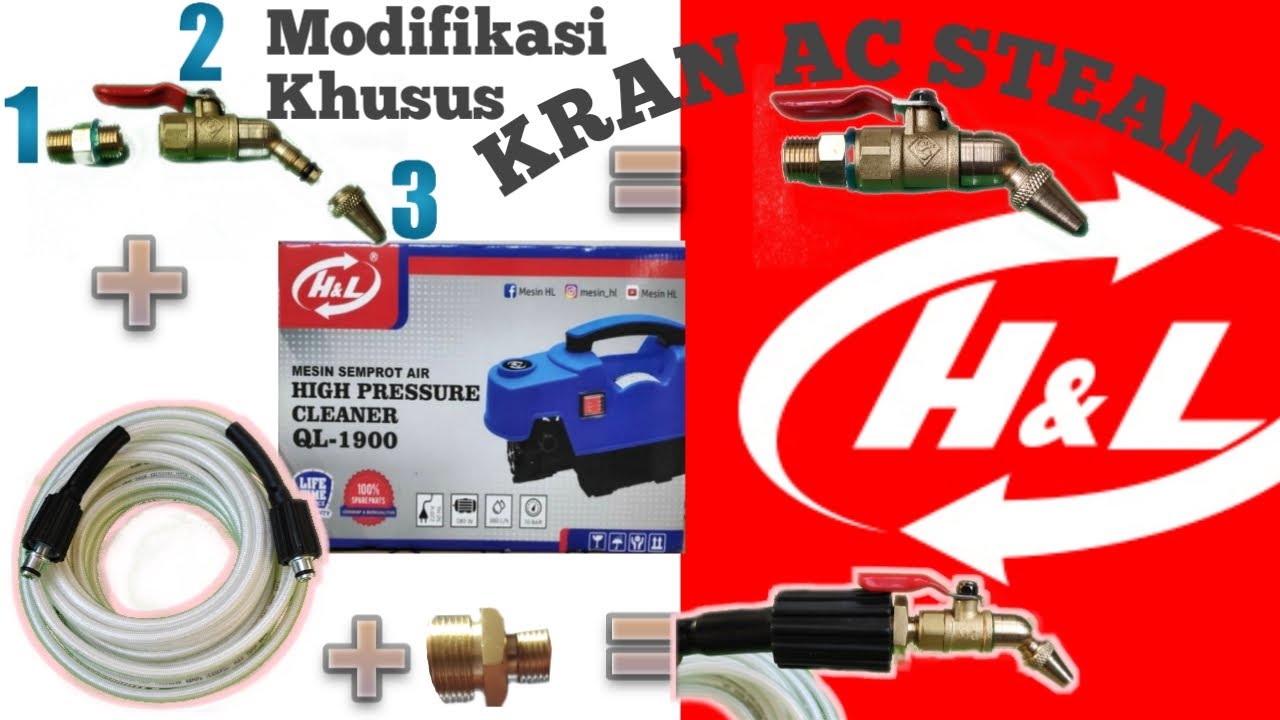 Kran AC untuk Jet Cleaner H&L - YouTube