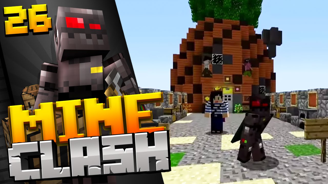 Minecraft Mineclash Episode 26: Spongebob - YouTube
