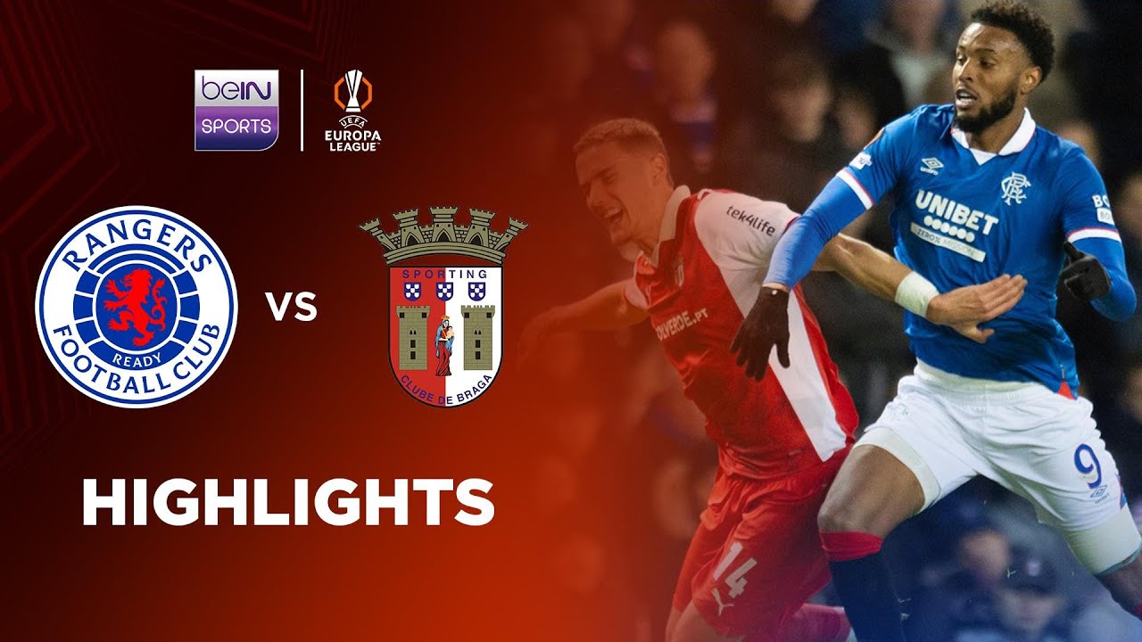 Rangers 1-1 Sporting Braga | Europa League 25/26 Match Highlights - YouTube
