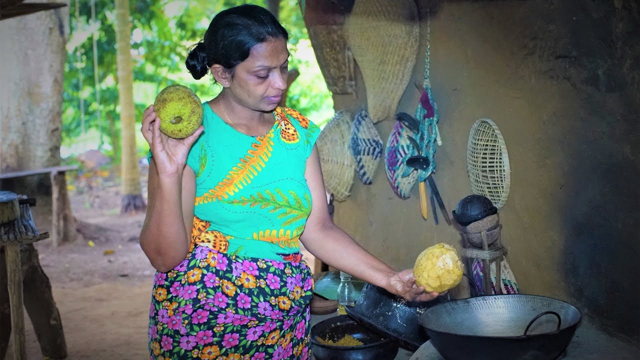100 Years ago Breadfruit (Del) Dinner Recipe | Traditional style | mali ...