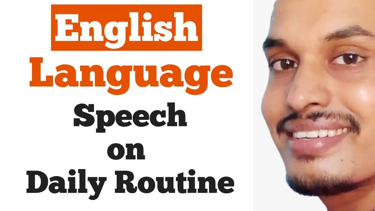 Speech on Daily Routine by Students | Online English Language Class by ...
