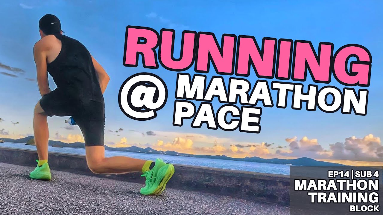 RUNNING AT MARATHON PACE | Sub-4 Marathon Training EP14, 10K Insights ...
