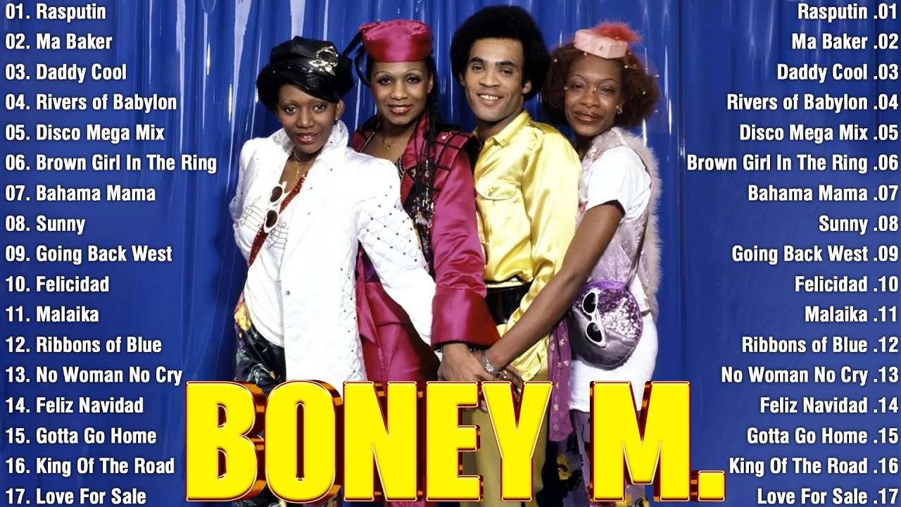 Boney M. Greatest Hits Full Album – Best of Boney M. Songs – Ultimate ...