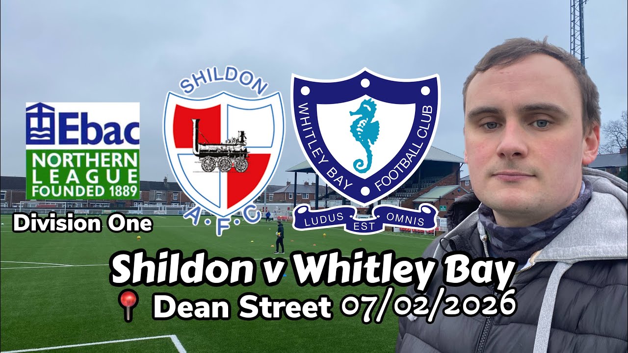 Shildon go top with dominant display - Shildon v Whitley Bay 07/02/2026 ...