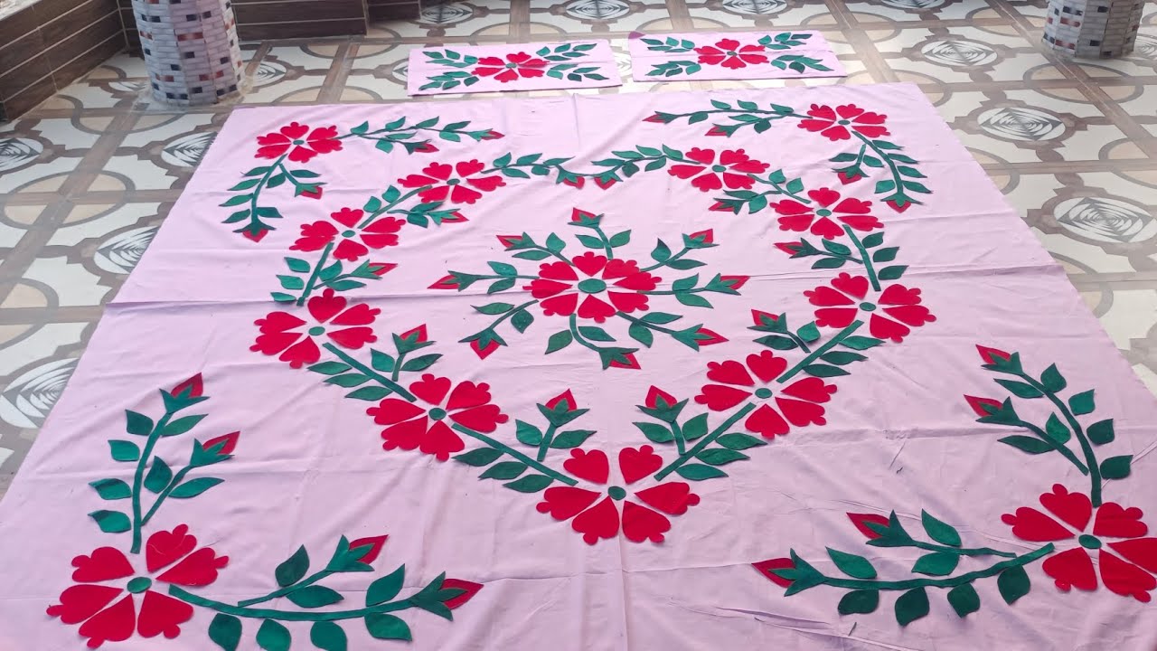 Velvet ka chadar Color aur design #beautiful - YouTube