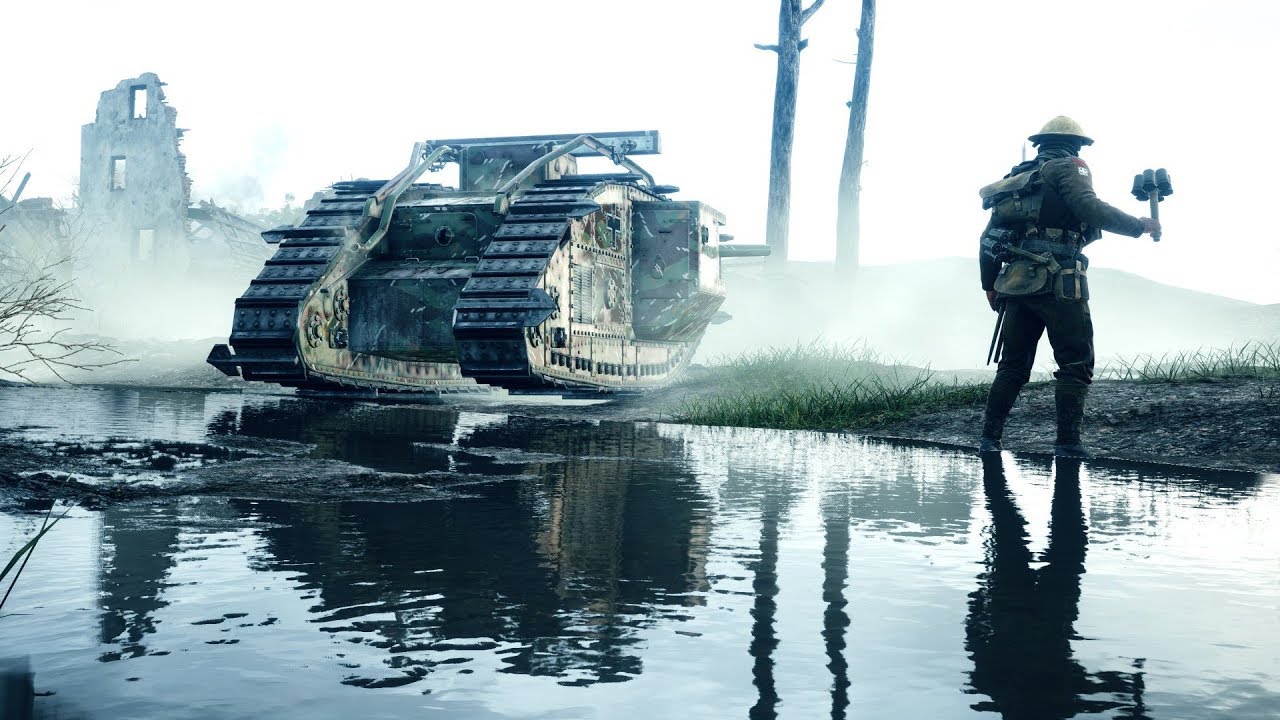 Battlefield 1 Heavy Tank Multiplayer Gameplay - #6 - YouTube