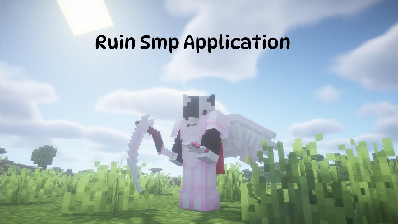 Ruin smp Application - YouTube