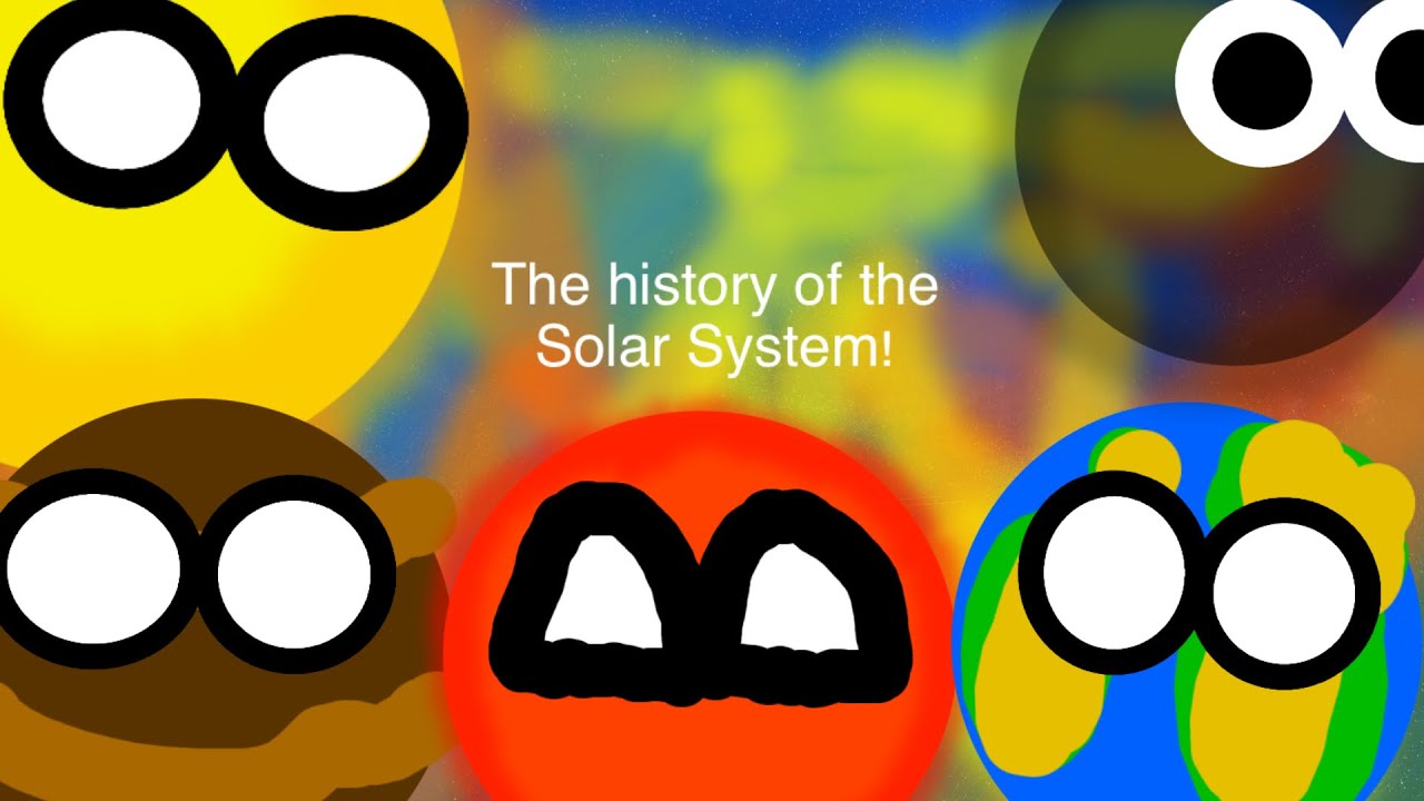 The history of the solar system-Planetballs - YouTube