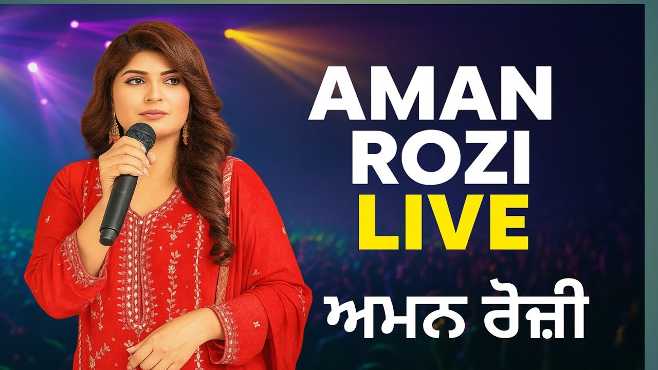 🔥 Driver | Aman Rozi LIVE Show | Latest Punjabi Song 2025 |Punjabi Song ...