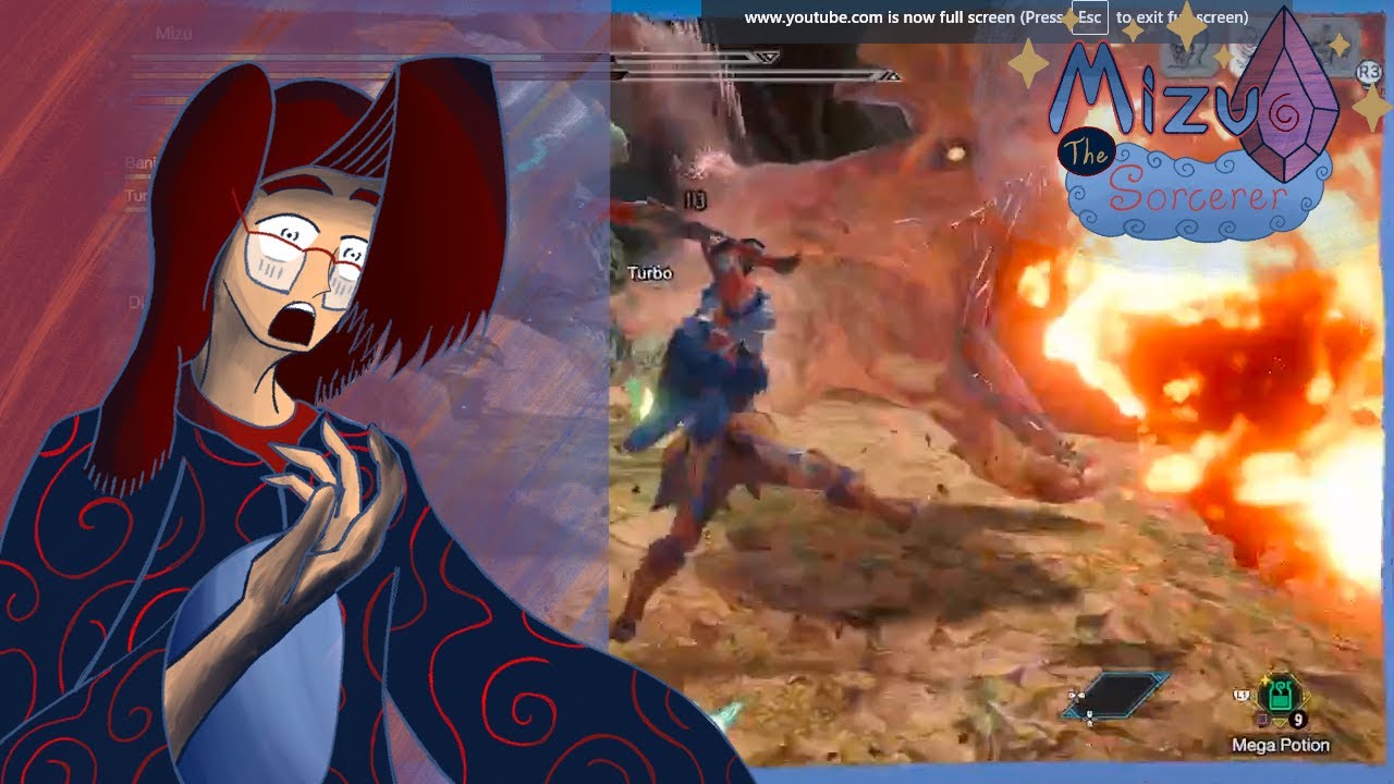 Mizu returns to MH Rise!!! :D - YouTube