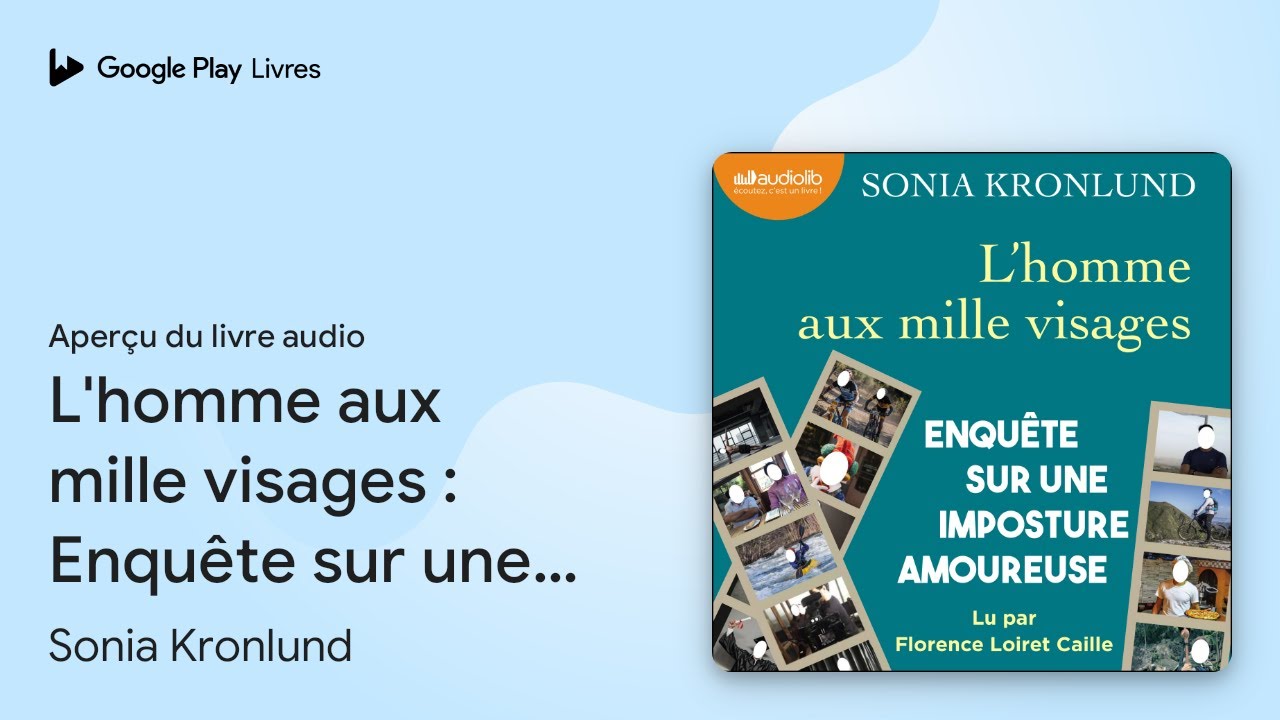 Lhomme Aux Mille Visages Livre