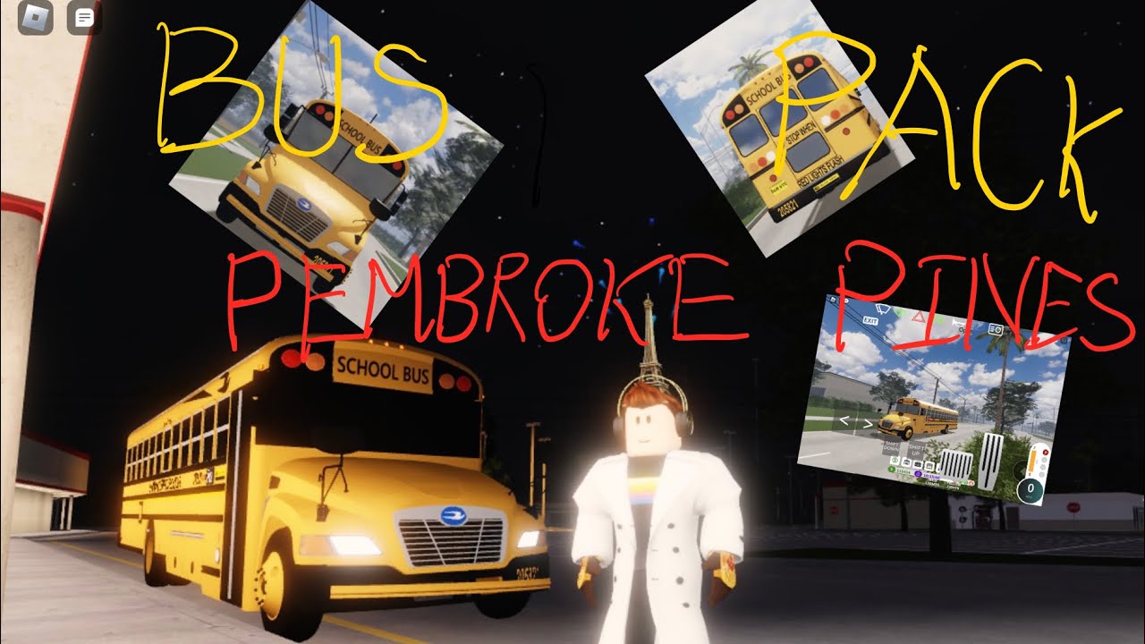 2015 Bluebird Vision ( Pembroke Pines Roblox ) Bus Pack review - YouTube