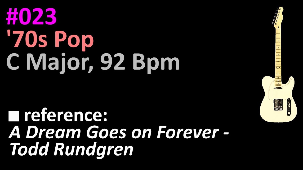 '70s Pop [ C Major, 92 Bpm ] - JT4G023 - YouTube