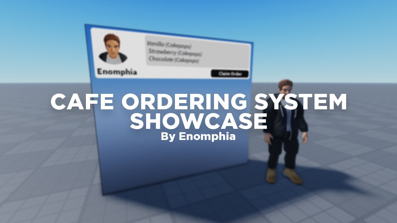 Café Ordering System - YouTube