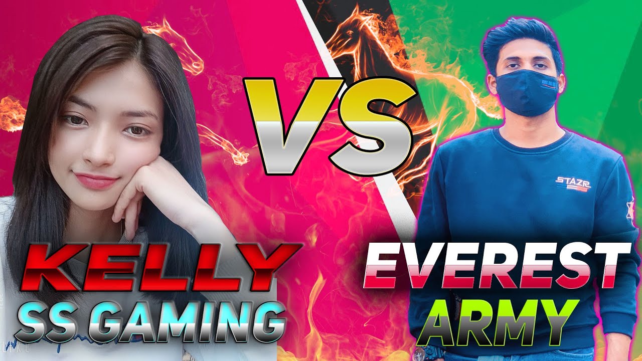 Kelly SS Gaming Vs Everestarmy || Hacker ?? 😨 - YouTube