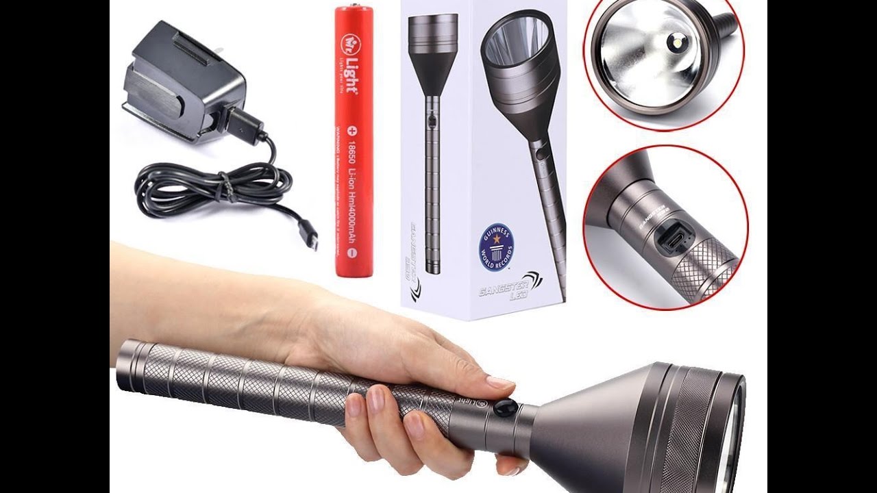 Mr Light 1000 METER TACTICAL CREE XML T6 LED TACTICAL FLASHLIGHT TORCH ...