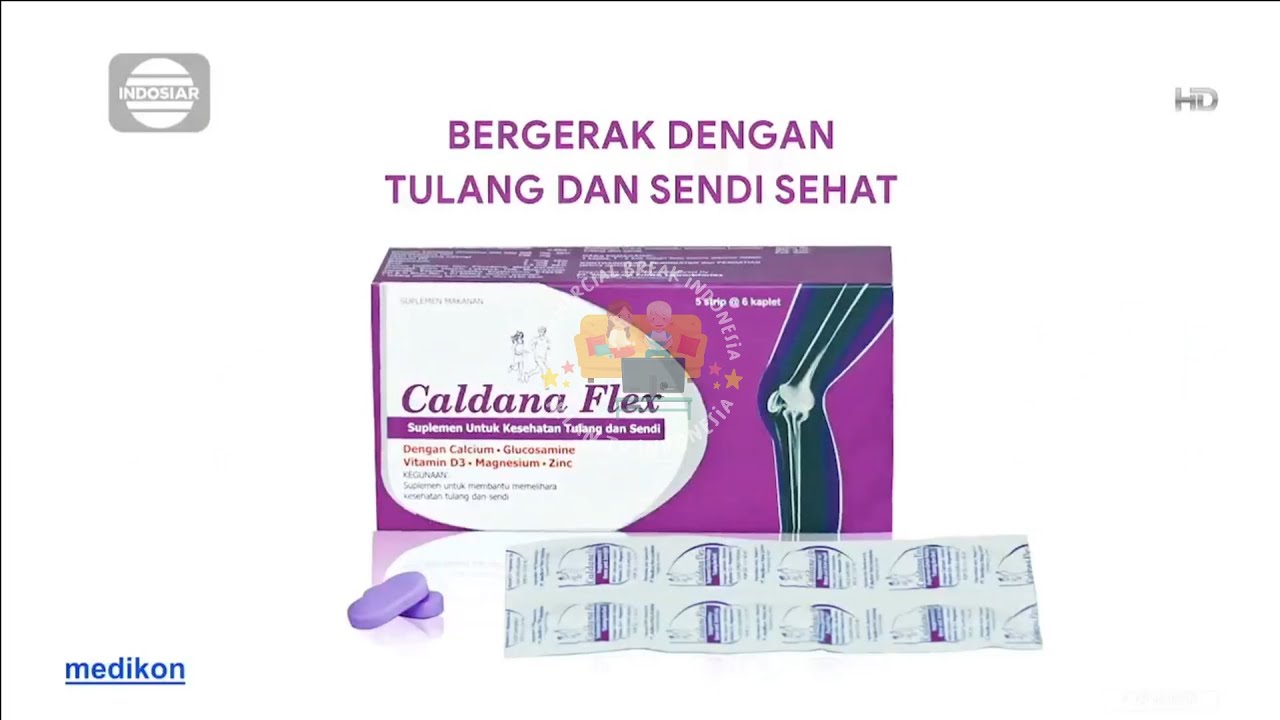 IKLAN CALDANA FLEX "Bergerak Dengan Tulang Dan Sendi Sehat" • 5s (2021 ...