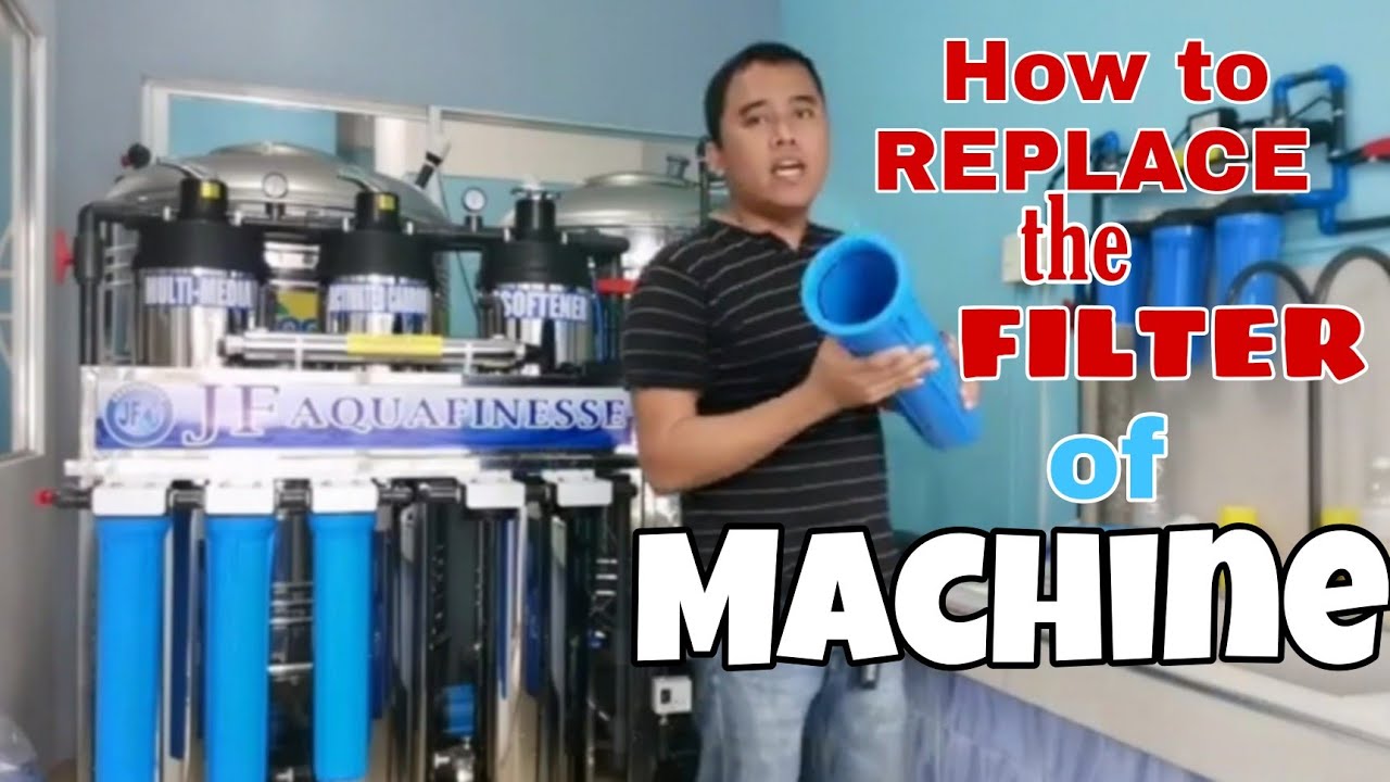 How to Replace the filter of Equipment - YouTube