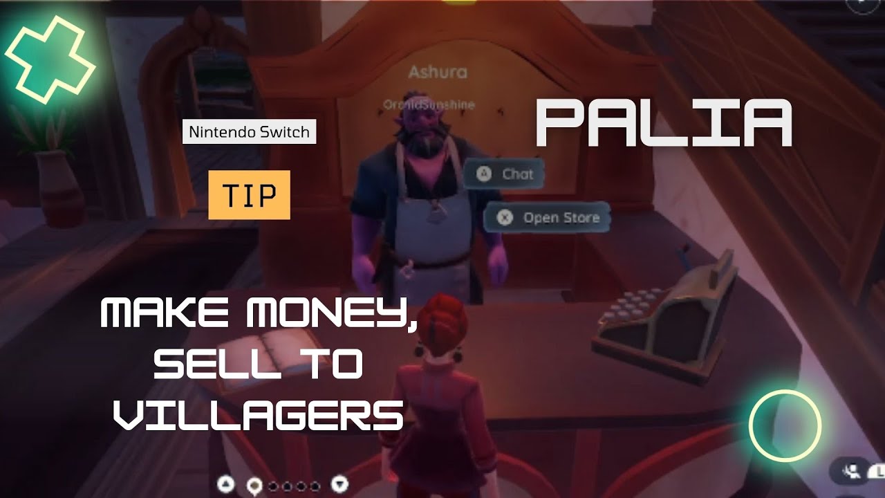 Palia Tip: Make Money Sell to Villagers #palia #paliatips # ...
