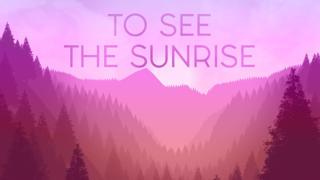 To See the Sunrise // Zivex - YouTube