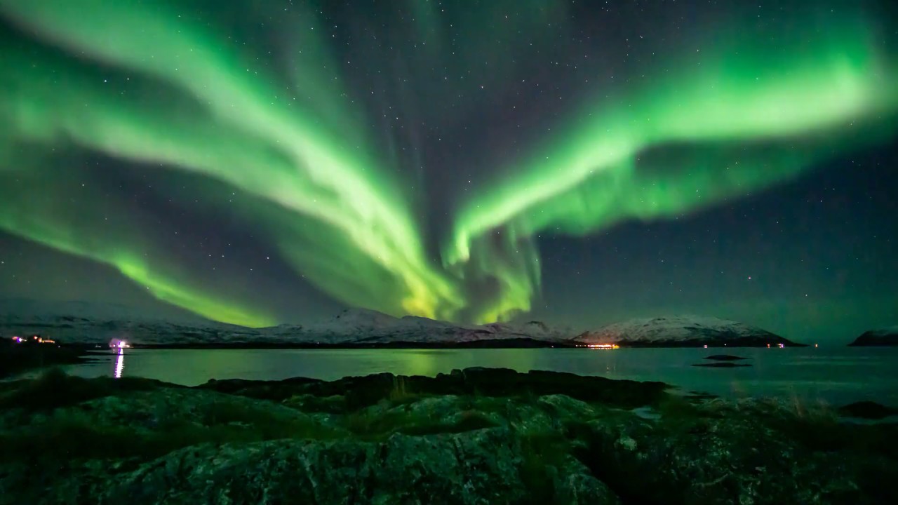 Northern Lights in Tromsø, Norway - Aurora Borealis Timelapse ...