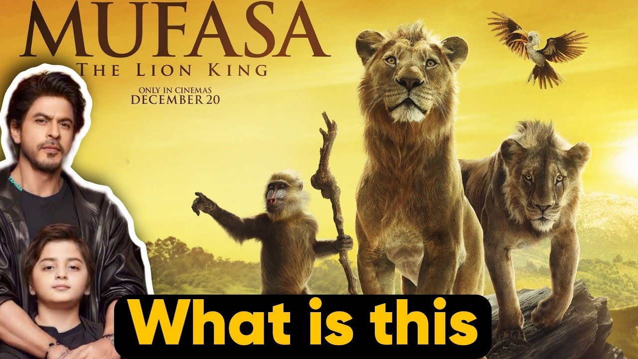 SRK as Mufasa Movie Hindi REVIEW - YouTube