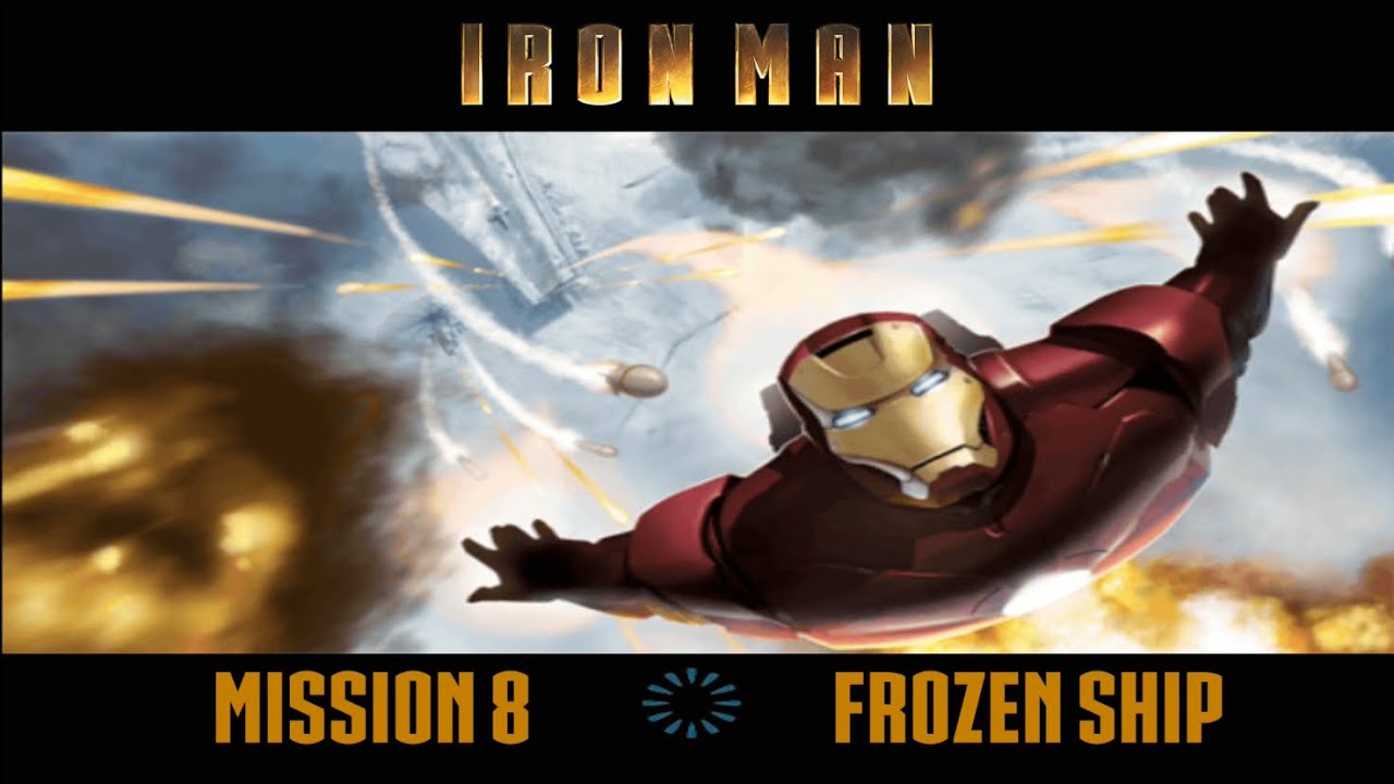 Iron Man (2008) PS2 Gameplay Mission 8 - Frozen Ship - YouTube