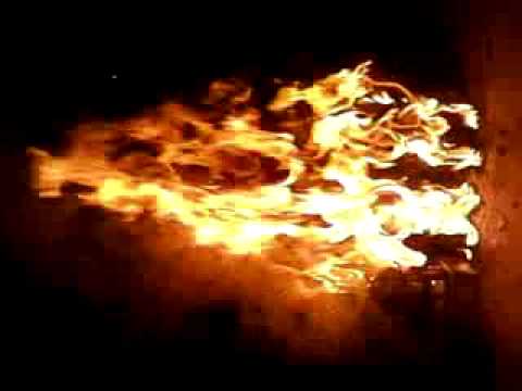 Burning doll house - YouTube