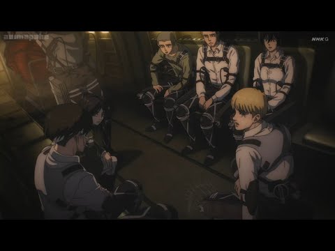 Captain levi and armin plaining to kill a bug! Aot part 3 alliances ...