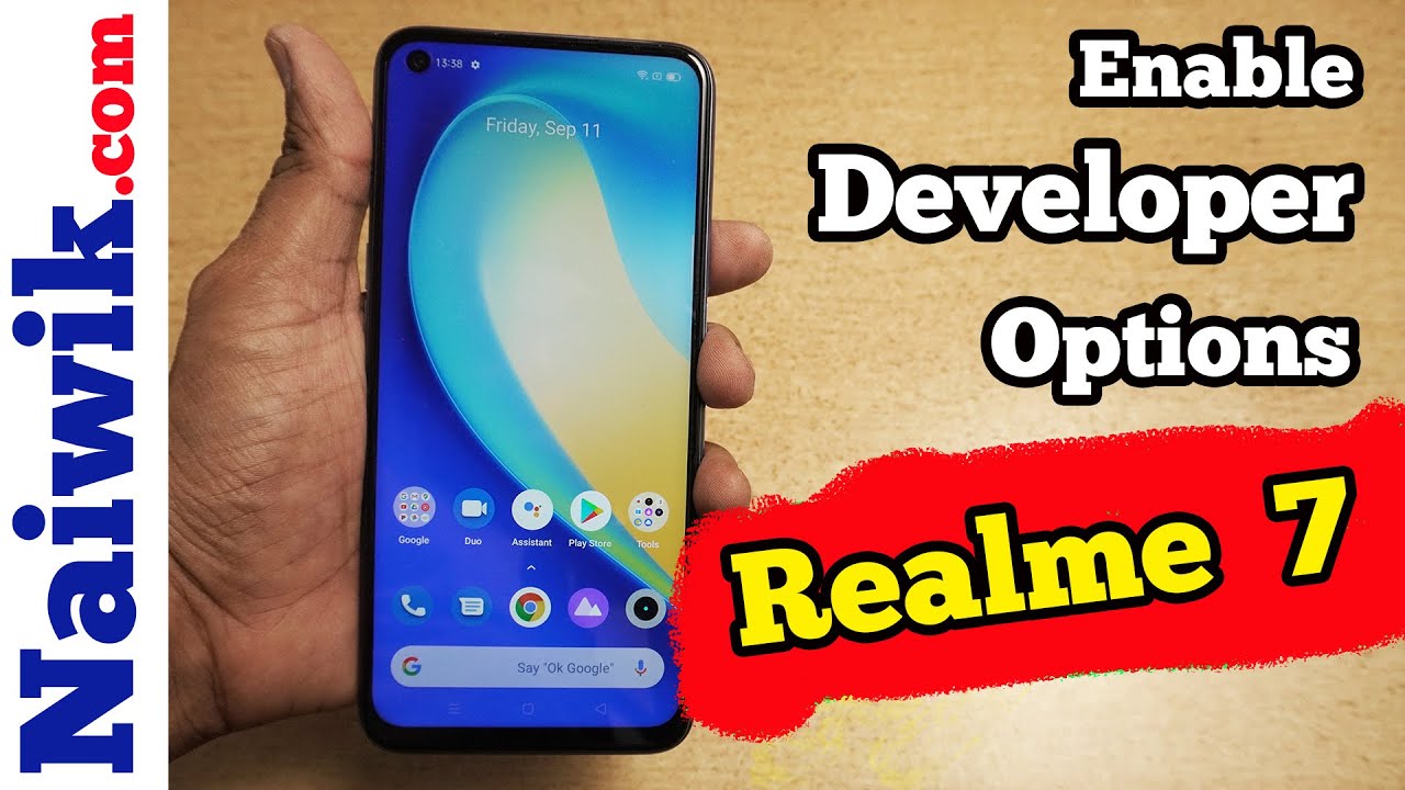 Enable developer Options in Realme 7 / Realme 7 Pro || Realme Ui Phones ...
