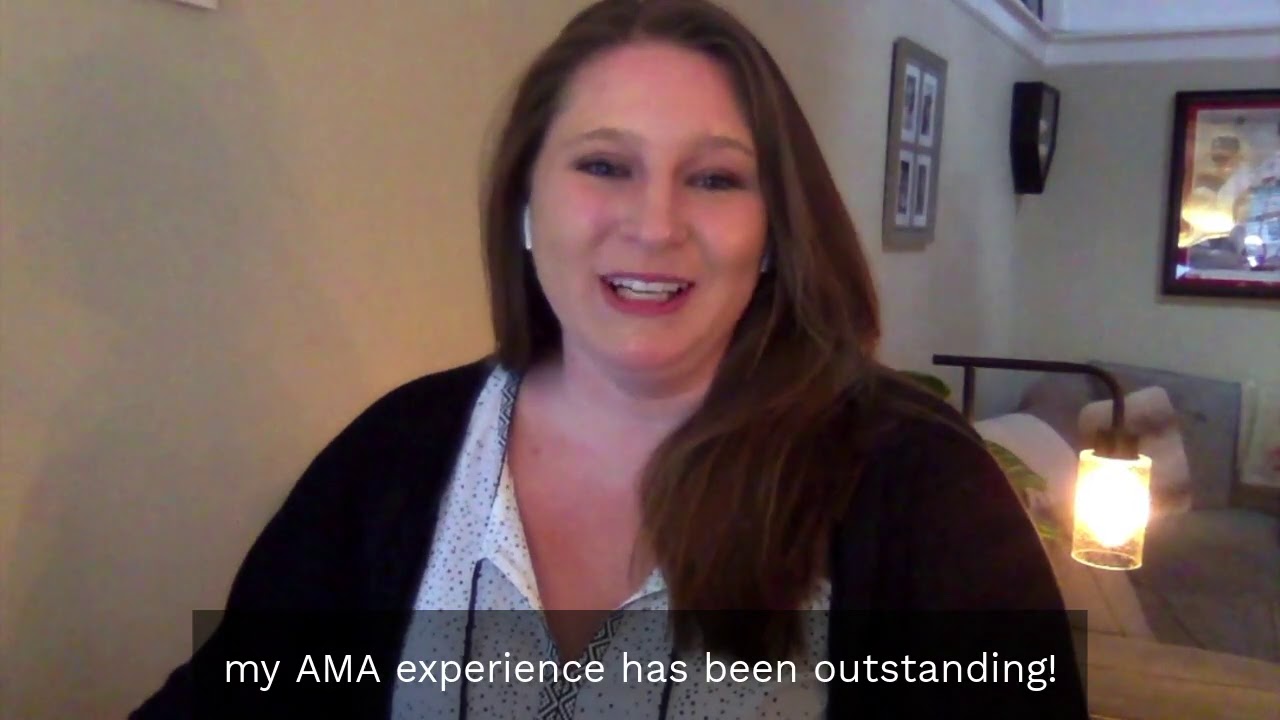 Jessica Dupee: What Does Being an AMA Atlanta Member Mean to You? - YouTube