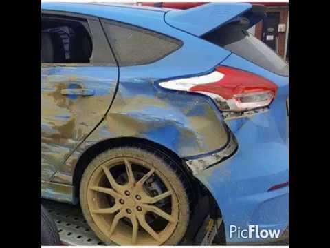 ANOTHER RS Ford Focus Crash, April 2017! - YouTube