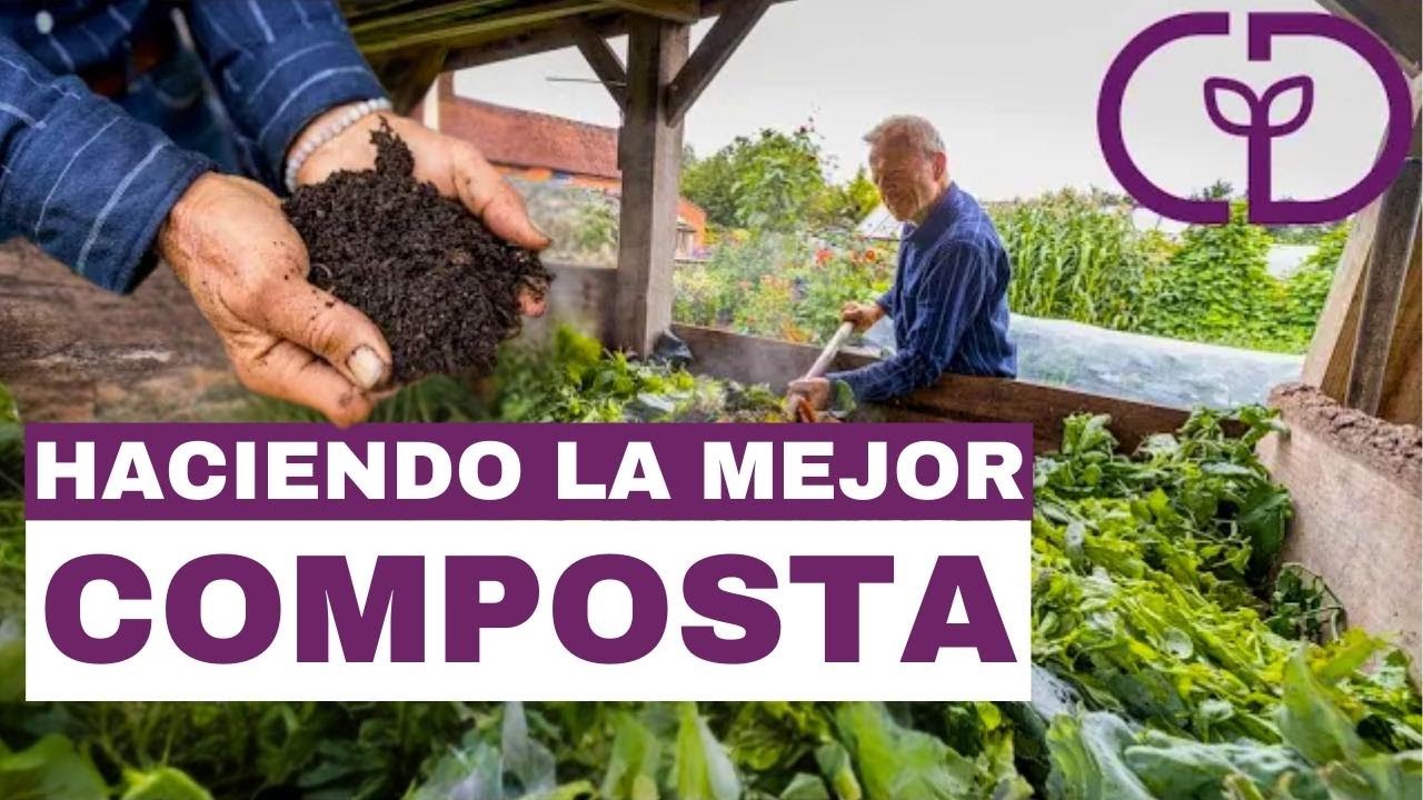 Compostaje desde el principio hasta el final en diferentes pilas con ...