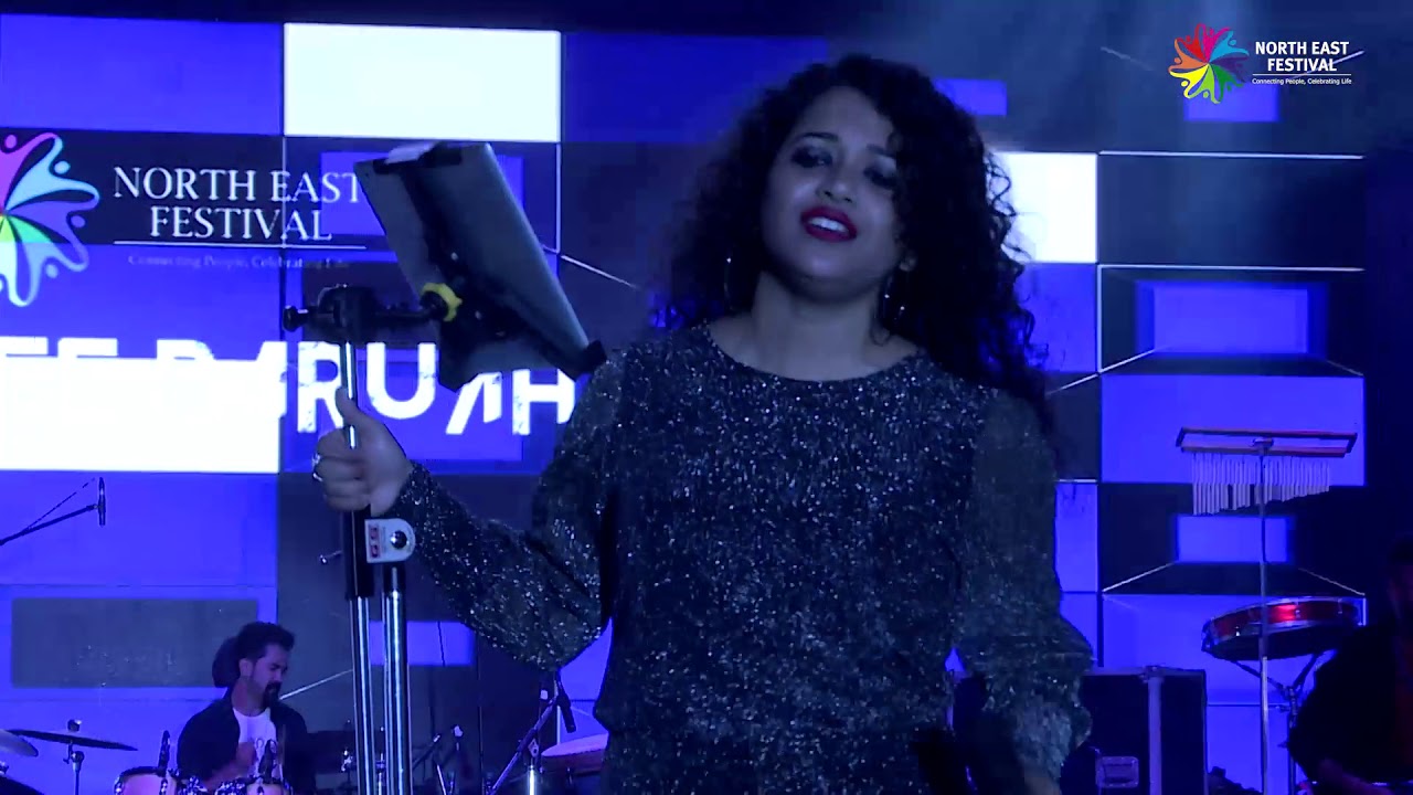 Zublee Baruah Performing at Northeast Festival 2019 - YouTube