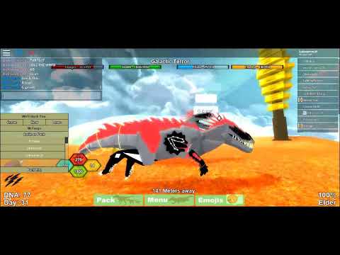Roblox Dinosaur Simulator(GALACTIC ALBINO TERROR) - YouTube