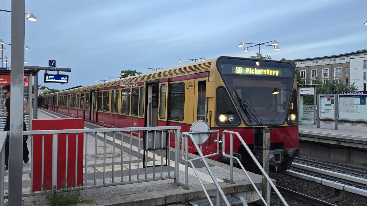 S-Bahn Berlin|Mitfahrt in der BR480 auf der S9 von Charlottenburg bis ...