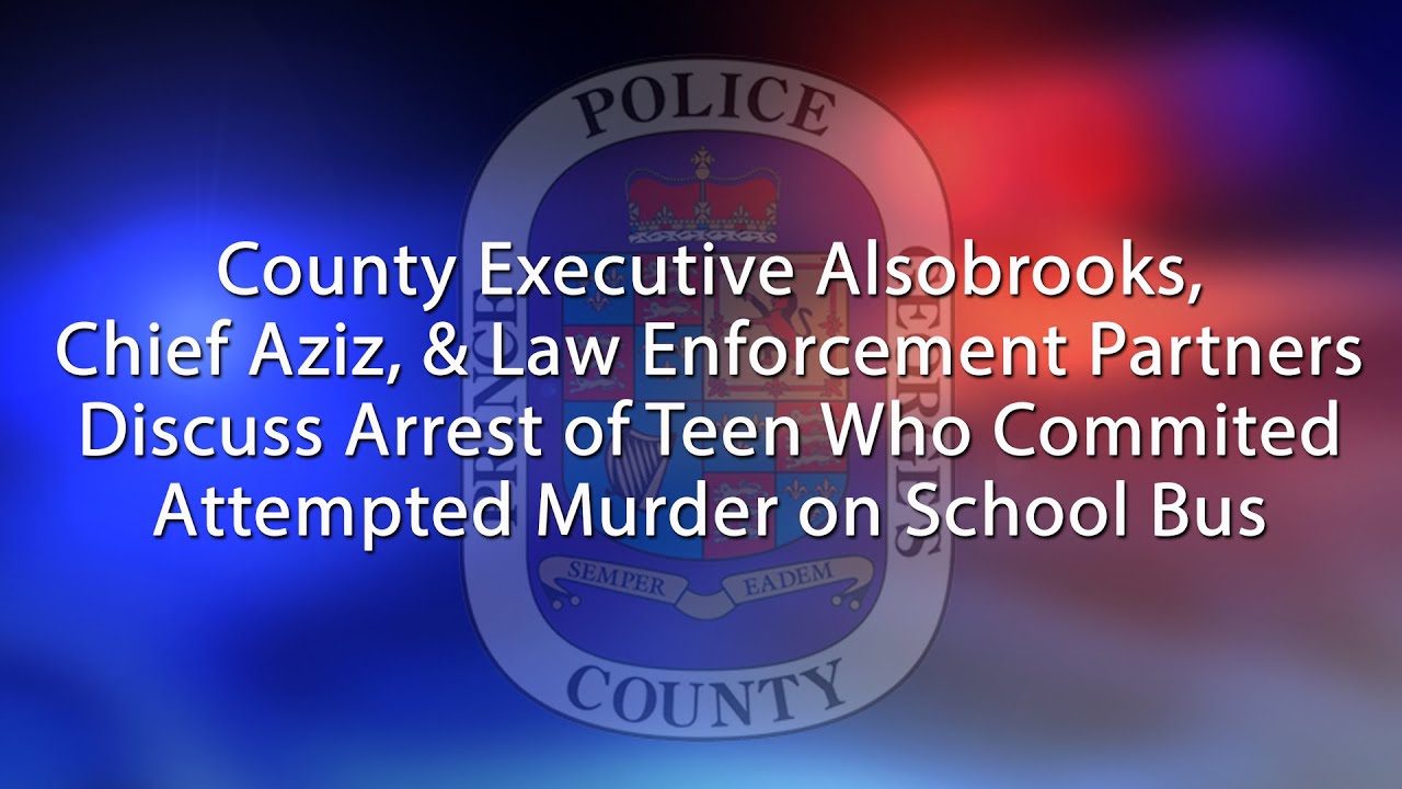 Teenager Who Committed Attempted Murder on School Bus in Custody - YouTube