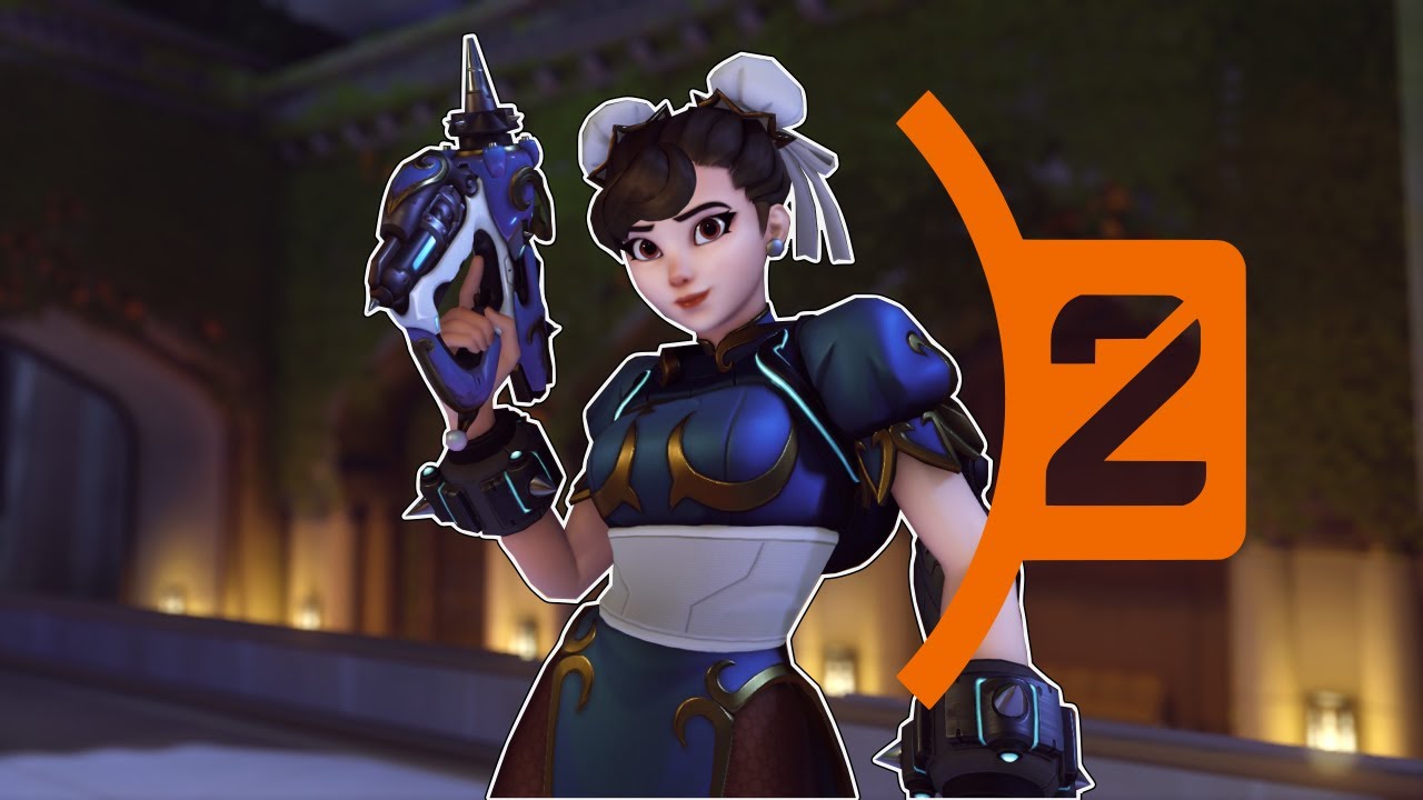 Probando la SKIN de JUNO CHUN-LI | Overwatch 2 - YouTube