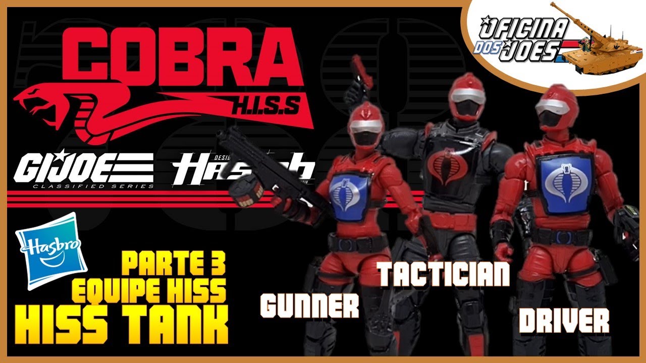 HISS Tank Haslab - Parte 3 - HISS Driver, Tactician e Gunner - GIJoe ...