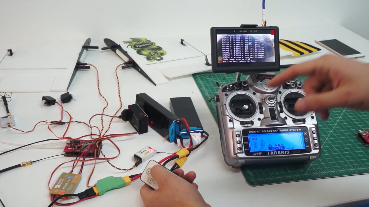 How to use RVOSD and RVLINK flying wing setup, failsafe, and binding ...