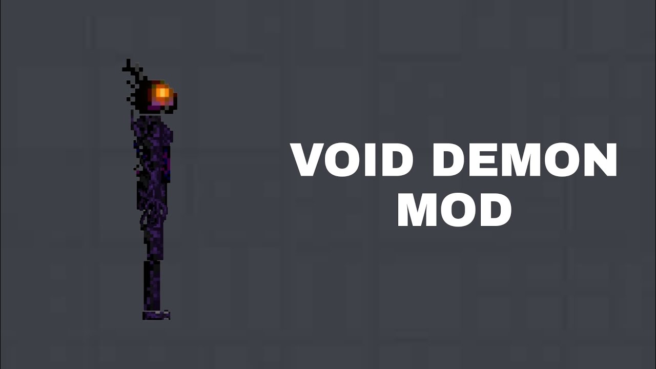 Melon playground Void demon mod. - YouTube