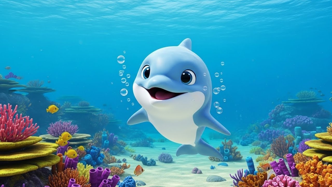 Baby Dolphin Dance Song 🐬 | Fun Baby Songs & Nursery Rhymes for Kids ...